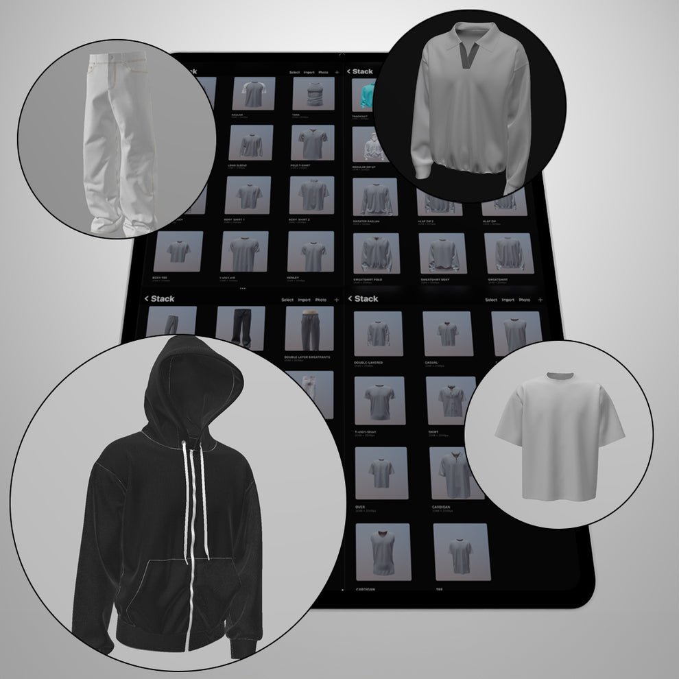 PROCREATE 3D STARTER PACK – Eclomockup