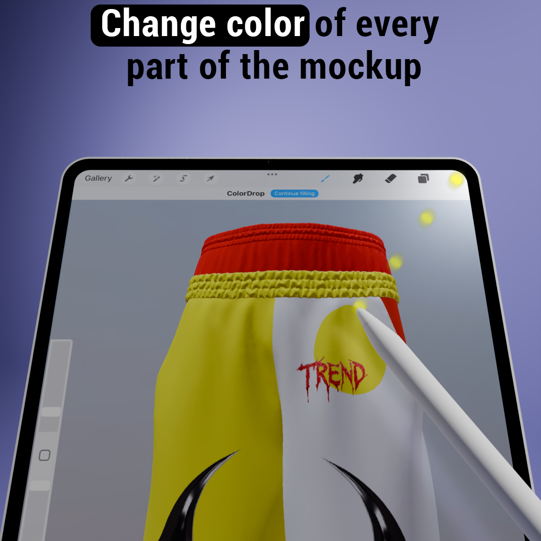 PROCREATE 3D STARTER PACK – Eclomockup